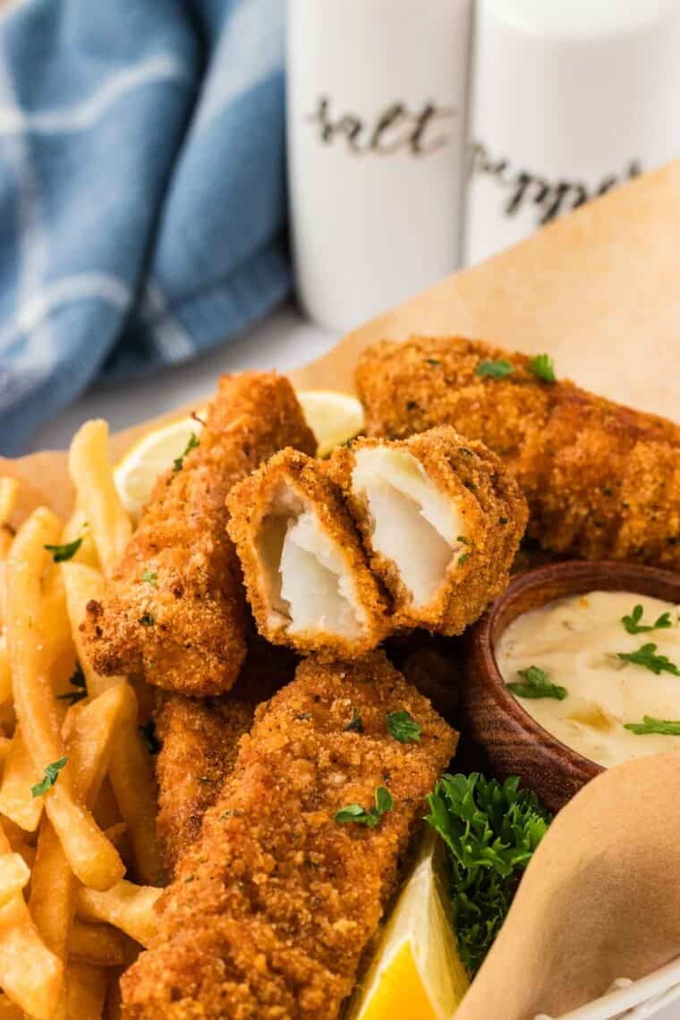 Baked Gluten-Free Fish Sticks | Cupcakes & Kale Chips