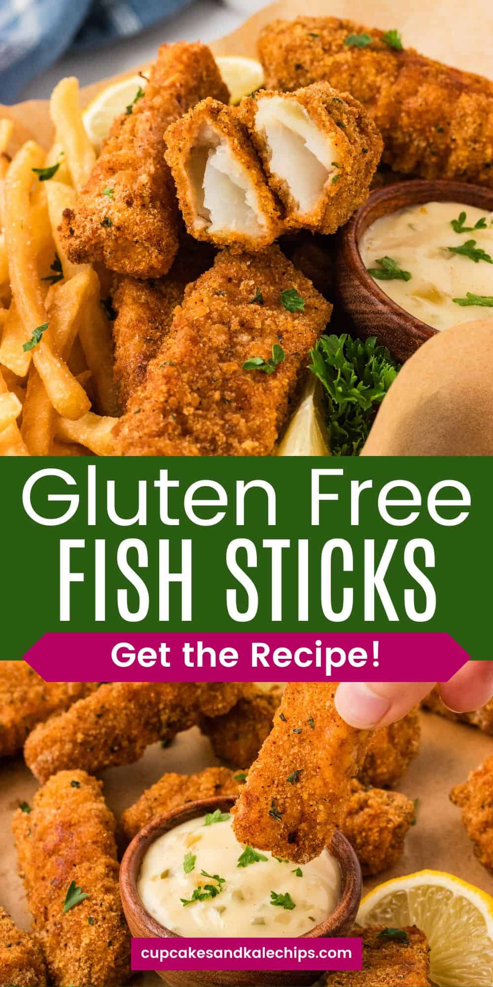 Baked Gluten-Free Fish Sticks | Cupcakes & Kale Chips