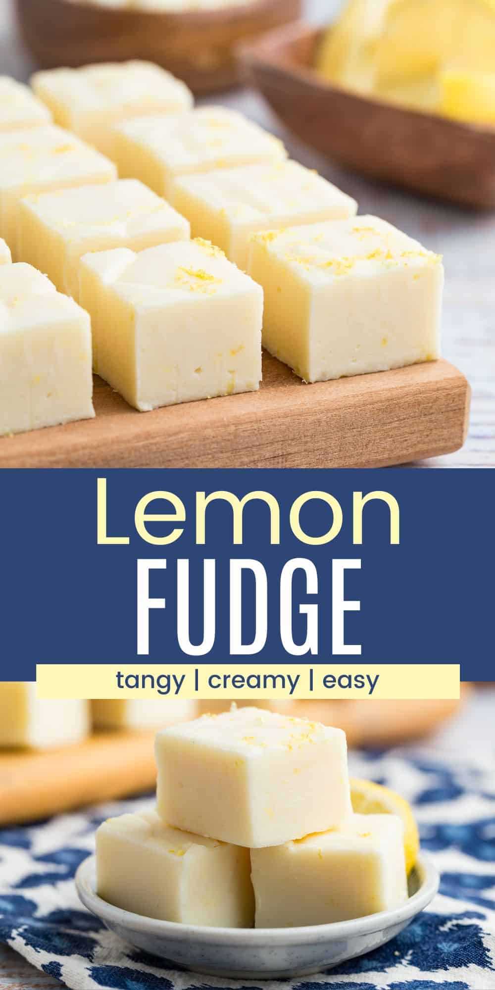 Easy Lemon Fudge l Cupcakes & Kale Chips