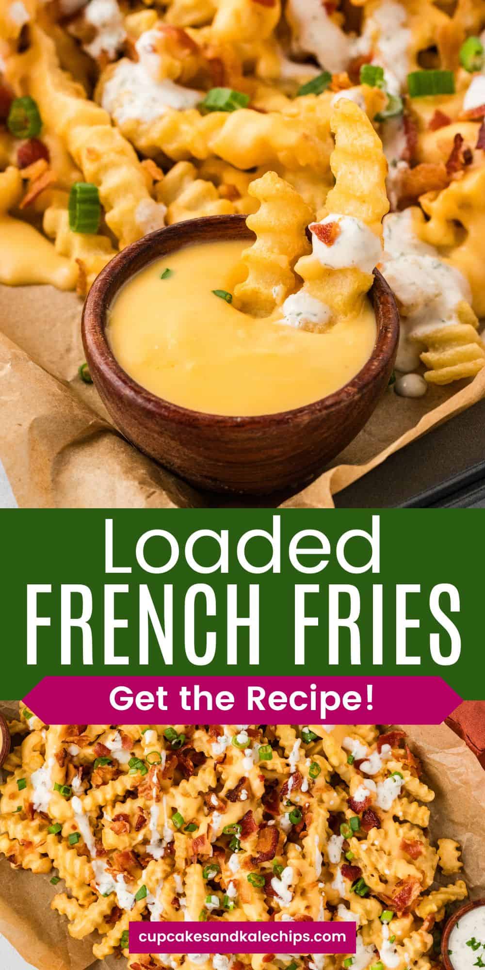 Easy Loaded French Fries l Cupcakes & Kale Chips